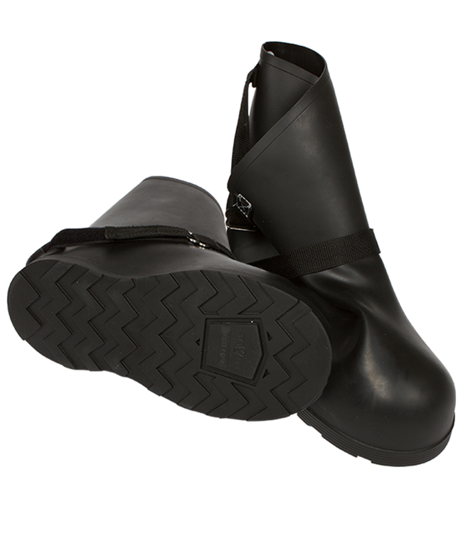 Black Molded PVC Boots | Over-the-Shoe | Standard Safety Equipment Company