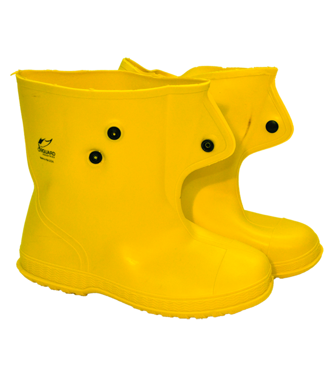 Yellow PVC Over-the-shoe Boots | Over-the-Shoe | Standard Safety ...